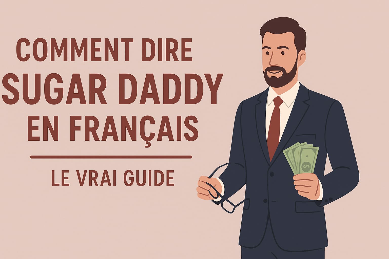 Comment dire sugar daddy en français en 2025 (vrai guide)